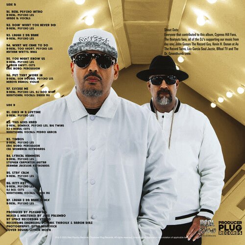 B-Real & Psycho Les - Real Psycho (Indie Exclusive Limited Edition ...
