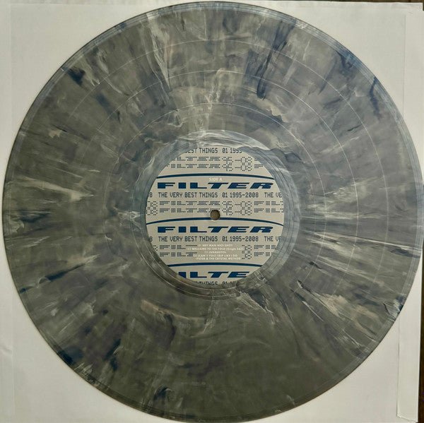 Filter - The Very Best Things: 1995-2008 (Mercury Swirl Color) Vinyl LP ...