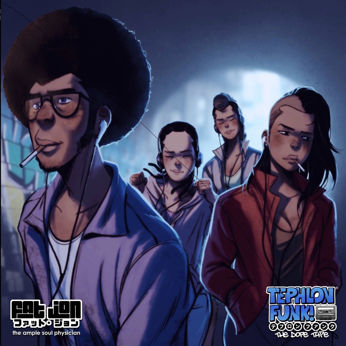 Fat Jon - Tephlon Funk: The Dope Tape Vinyl LP – GOOD TASTE Records