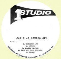 Jay-Z at Studio One - Reggae Mashup (Red Color) Vinyl LP GOOD TASTE Records